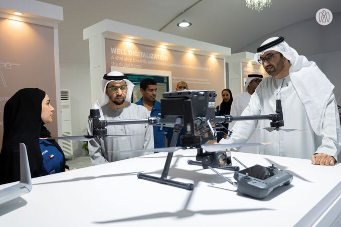 Hamdan bin Zayed visits Bu Hasa field and praises ADNOC’s efforts in employing artificial ...